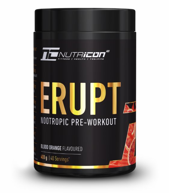 Nutricon Erupt Nootropic Pre-Workout 400g/40 Servings – Health and ...